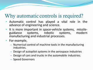 Control Science Definition
