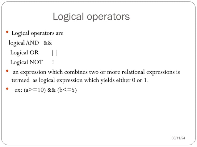 Fundamentals of c programming techniques | PPT