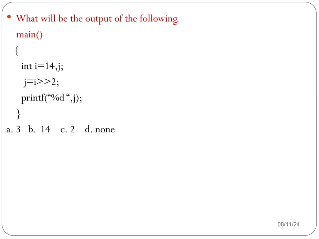 Fundamentals of c programming techniques | PPT