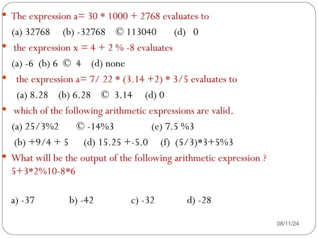 Fundamentals of c programming techniques | PPT