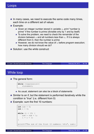 Fundamentals of c programming | PDF | Programming Languages | Computing