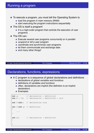 Fundamentals of c programming | PDF | Programming Languages | Computing