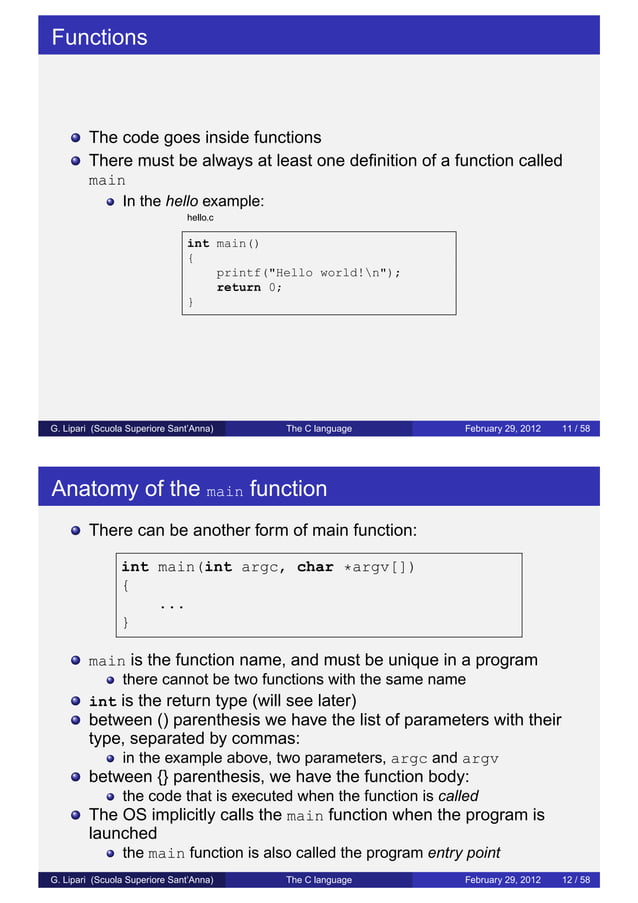 Fundamentals of c programming | PDF | Programming Languages | Computing