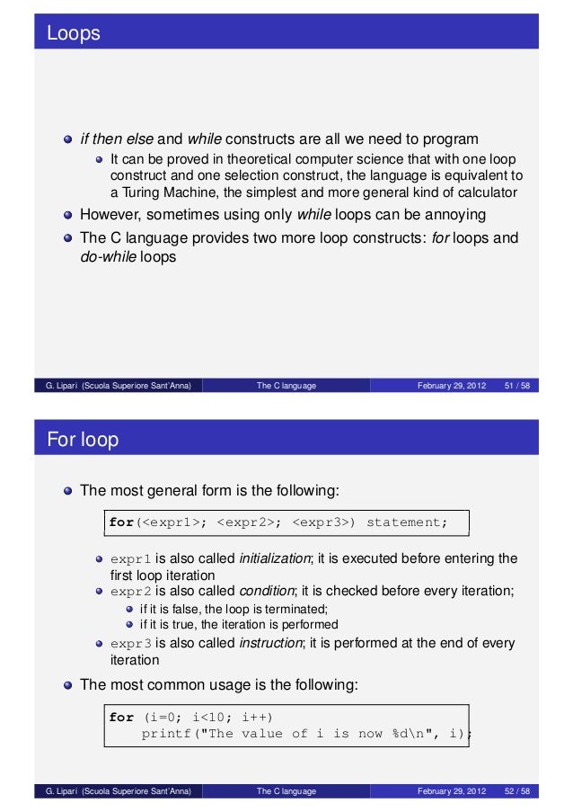 Fundamentals Of C Programming