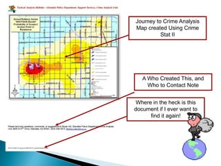 Fundamentalsof Crime Mapping Tactical Analysis Concepts | PPTX