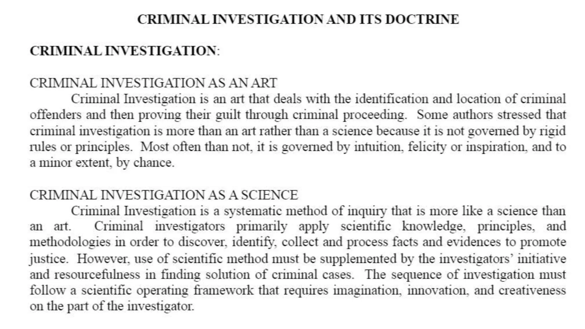 FUNDAMENTALS OF CRIMINAL INVESTIGATION & INTELLIGENCE 1.pptx