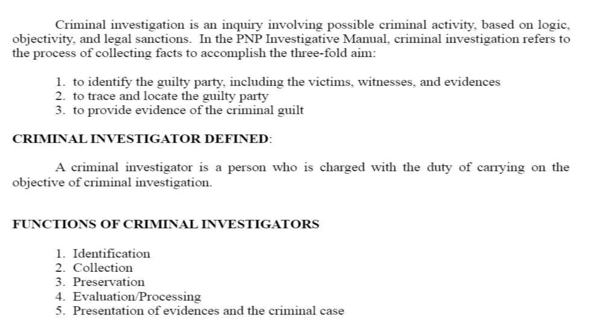 FUNDAMENTALS OF CRIMINAL INVESTIGATION & INTELLIGENCE 1.pptx