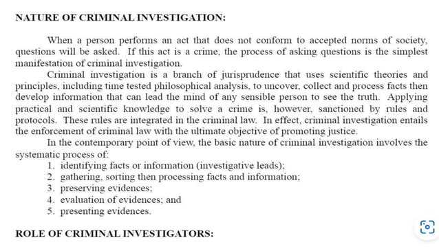 FUNDAMENTALS OF CRIMINAL INVESTIGATION & INTELLIGENCE 1.pptx