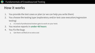 Fundamentals of crowdsourced testing | PDF | Computer Software and ...