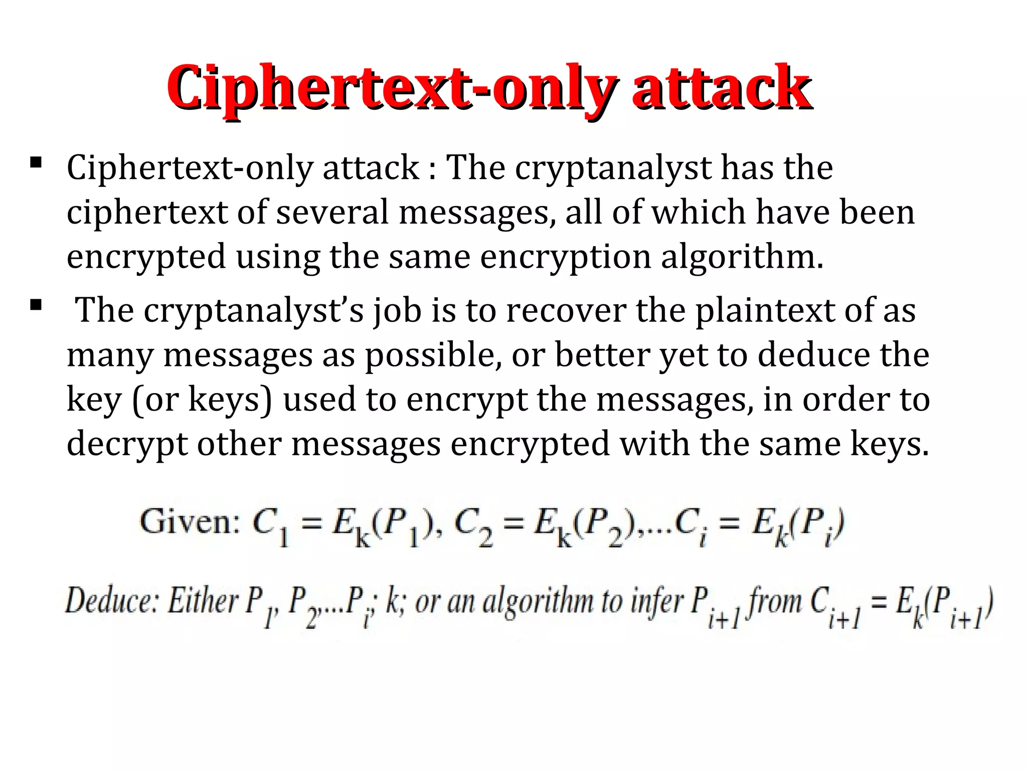 Fundamentals of cryptography | PPT