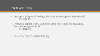 Fundamentals of cryptography workshop | PPT