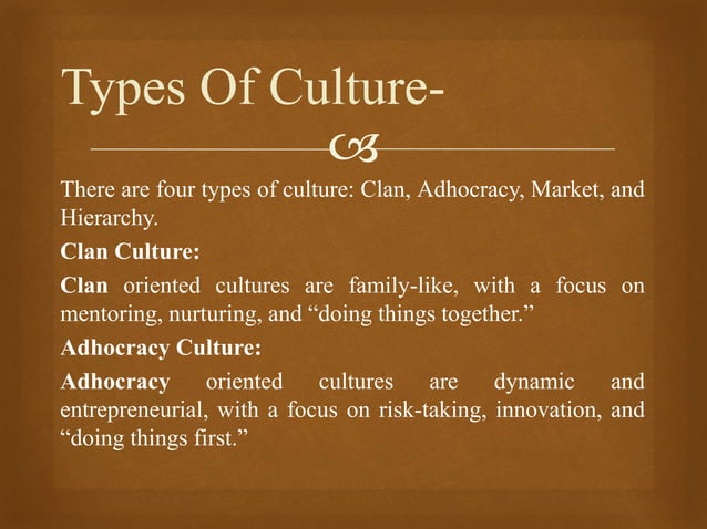 Fundamentals of culture | PPT