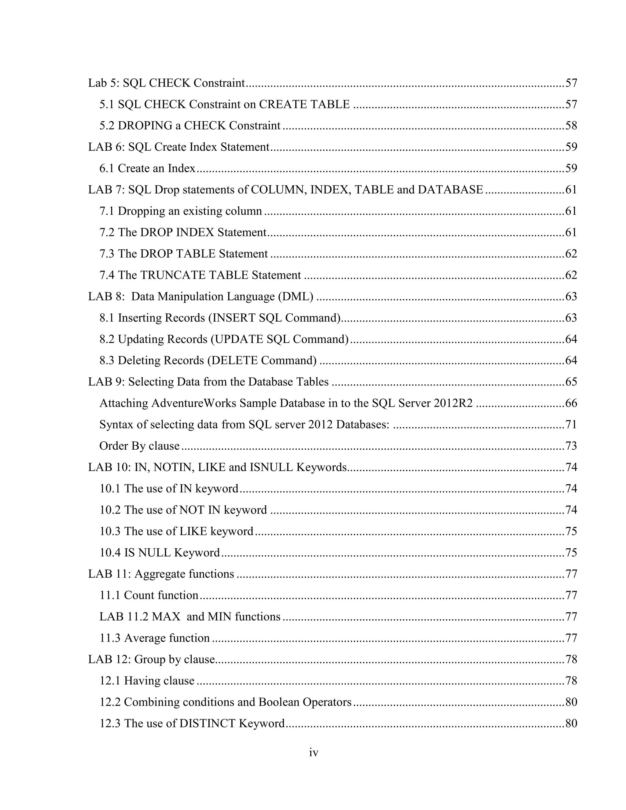 Fundamentals of Database Systems Laboratory Manual | PDF | Databases | Computer Software and ...