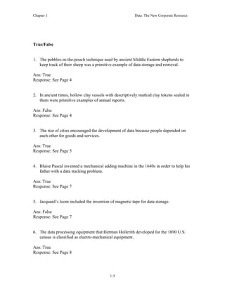 Question Bank: Fundamentals of Database Management Systems by Mark Gillenson | PDF