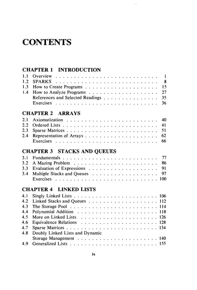 Fundamentals of Data Structure (1982) by Ellis Horowitz and Sartaj ...