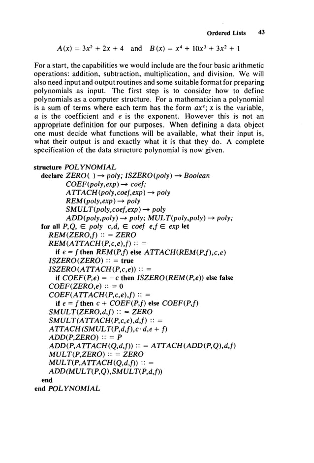 Fundamentals of Data Structure (1982) by Ellis Horowitz and Sartaj ...