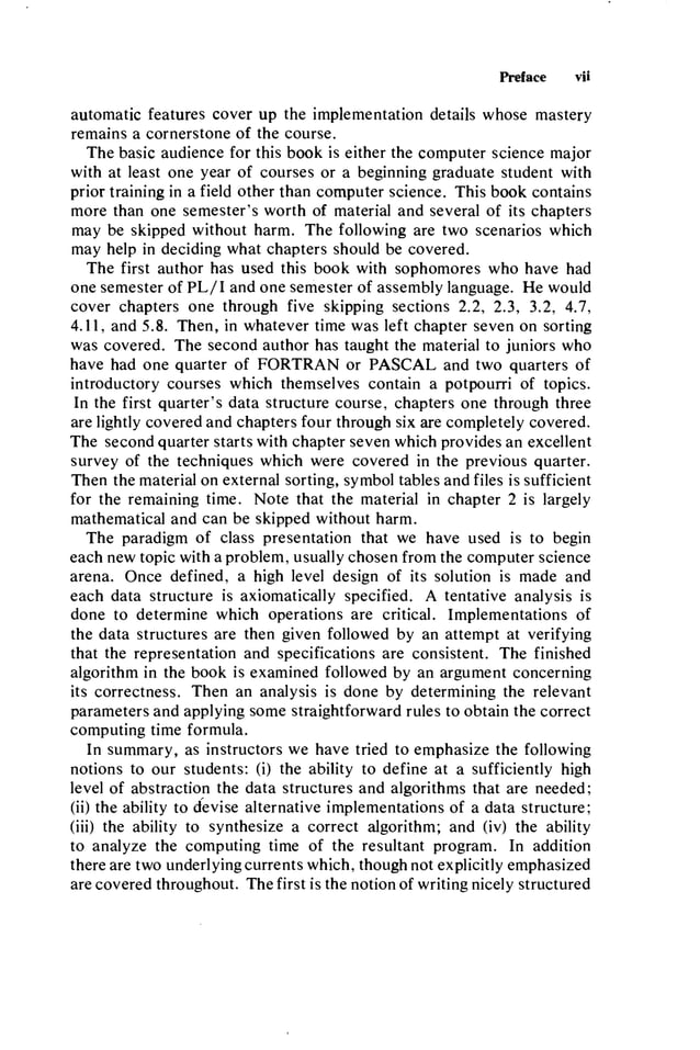 Fundamentals of Data Structure (1982) by Ellis Horowitz and Sartaj ...