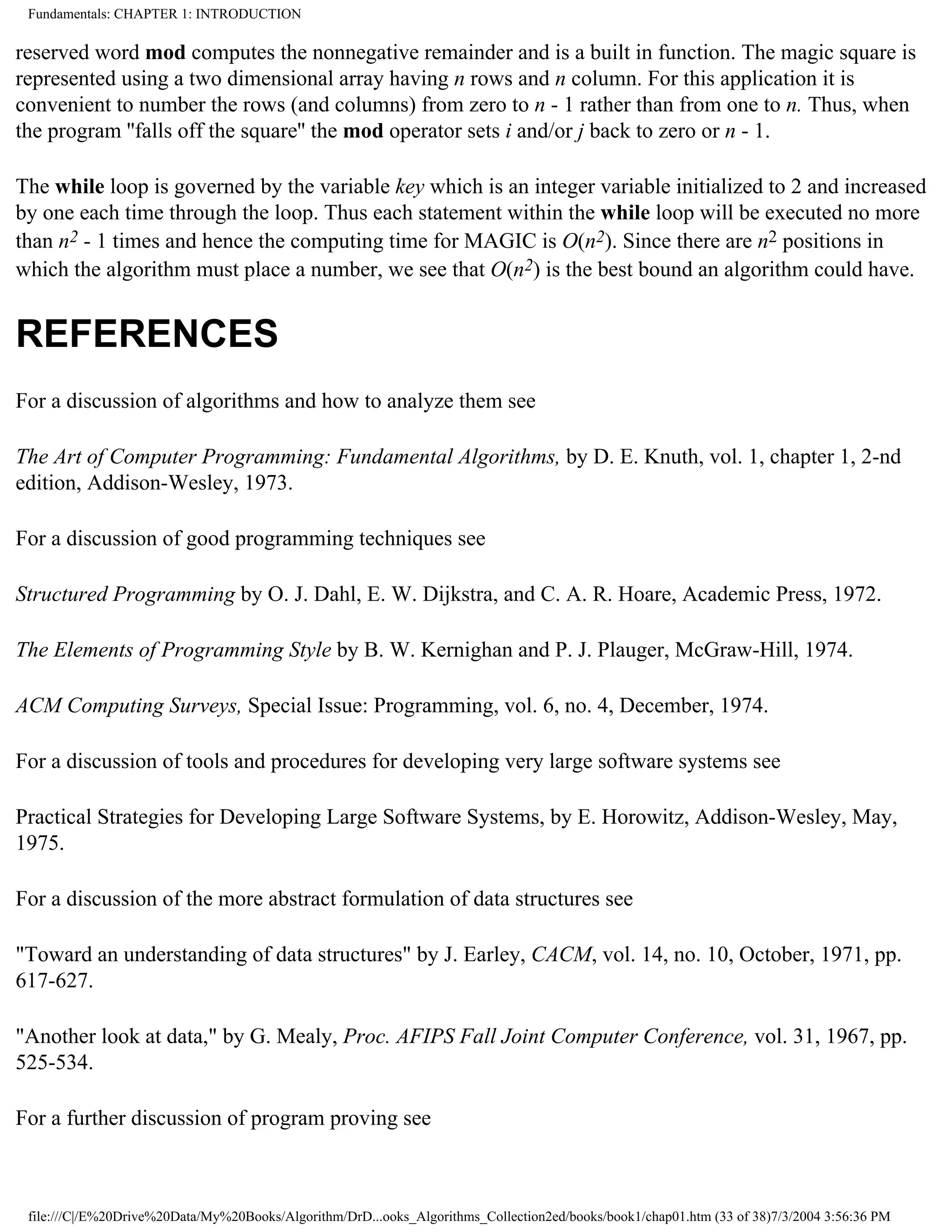 Fundamentals of data structures ellis horowitz & sartaj sahni | PDF