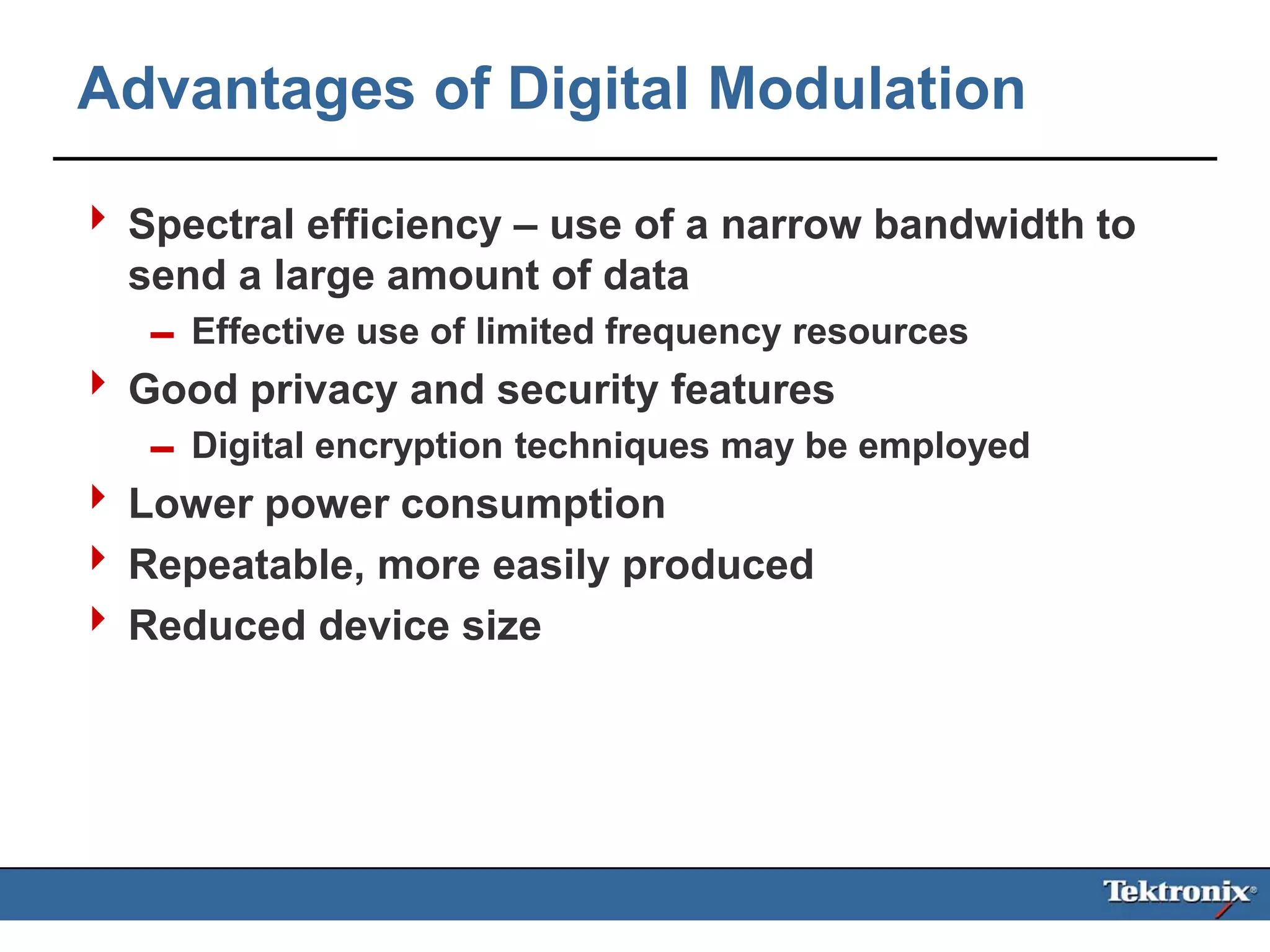 Fundamentals of Digital Modulation.ppt | Digital Audio | Computer ...