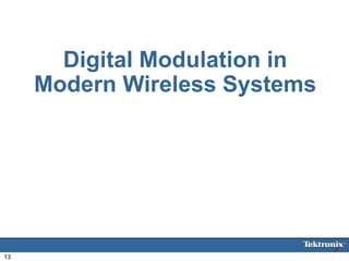 Fundamentals of Digital Modulation.ppt | Digital Audio | Computer ...