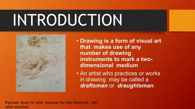 FUNDAMENTALS OF DRAWING.pptx | Drawing and Sketching | Arts and Crafts