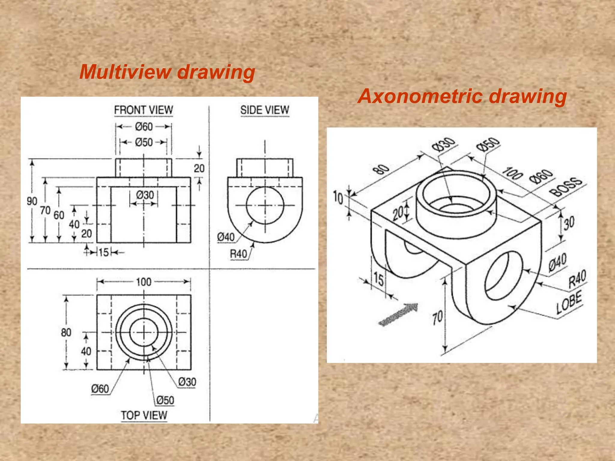 fundamentals of drawing and isometric and orthographic projection | PPTX