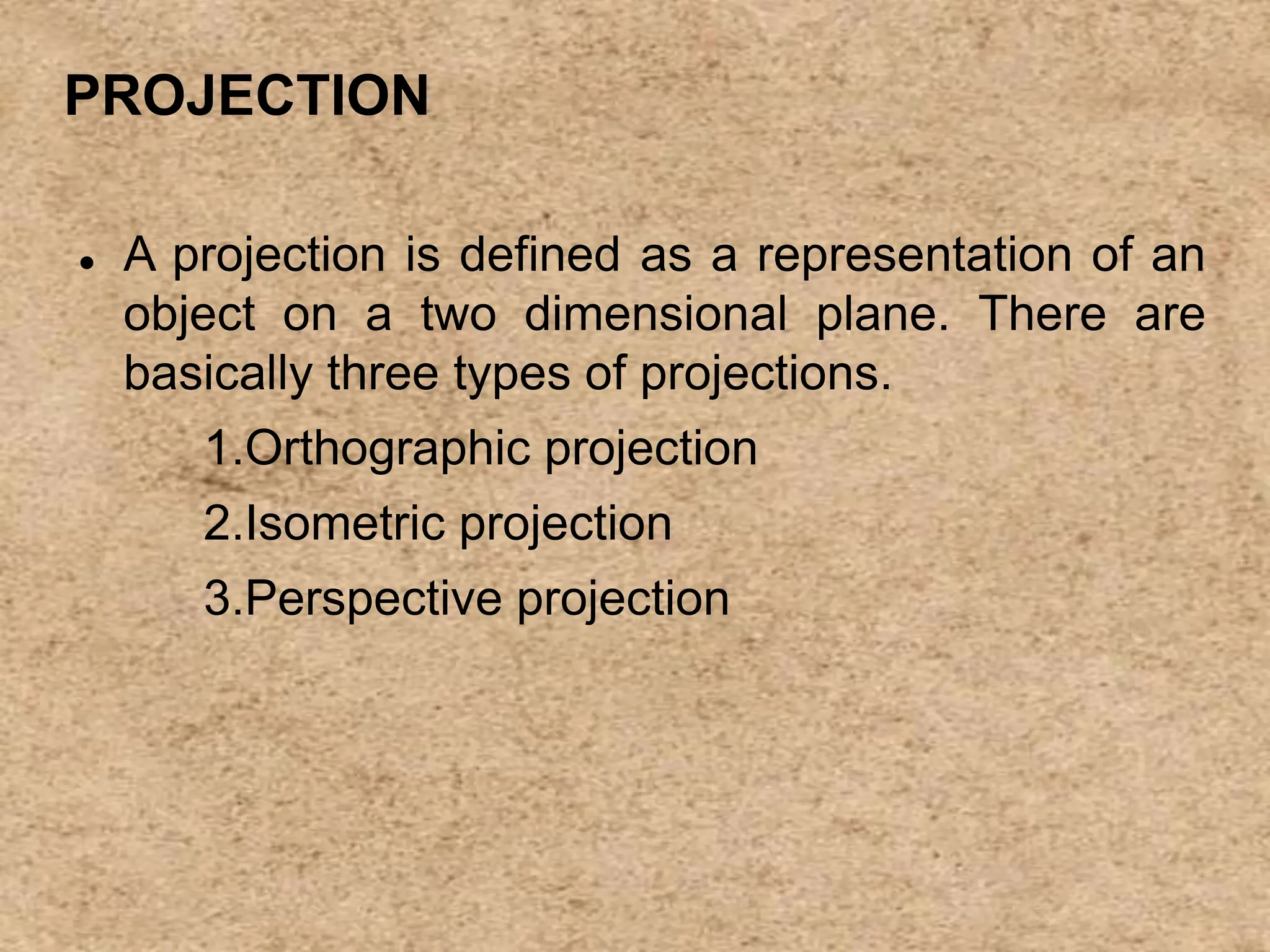 fundamentals of drawing and isometric and orthographic projection | PPTX