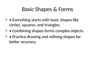 Breaking complex objects into simple shapes Fundamentals_of_Drawing.pptx