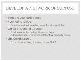 Fundamentals of e-resource licensing | PPT