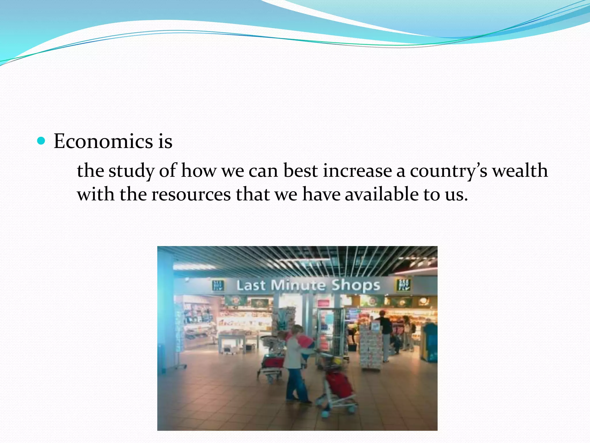 Fundamentals of economics | PPTX