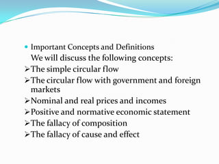 Fundamentals of economics | PPTX