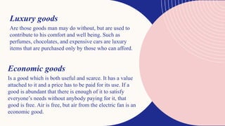 fundamentals of economics, scarcity, suppy and demand | PPT