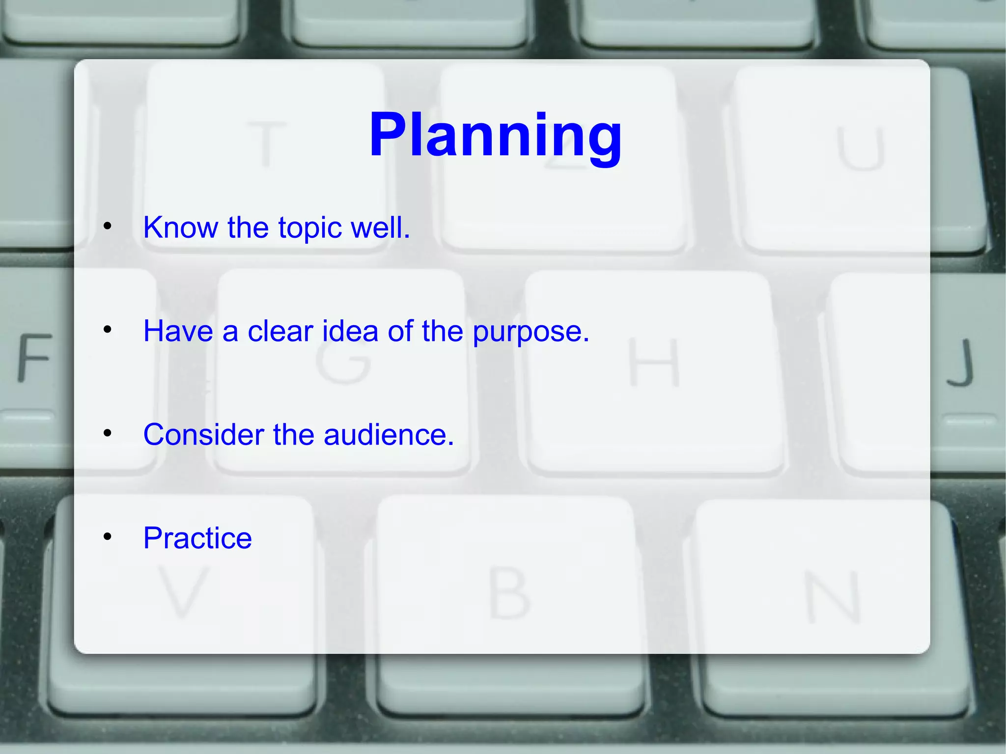 Fundamentals of effective public speaking | PPT