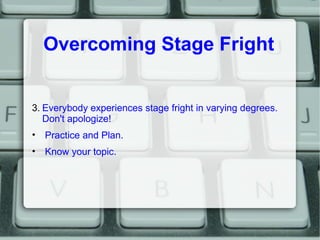 Fundamentals of effective public speaking | PPT