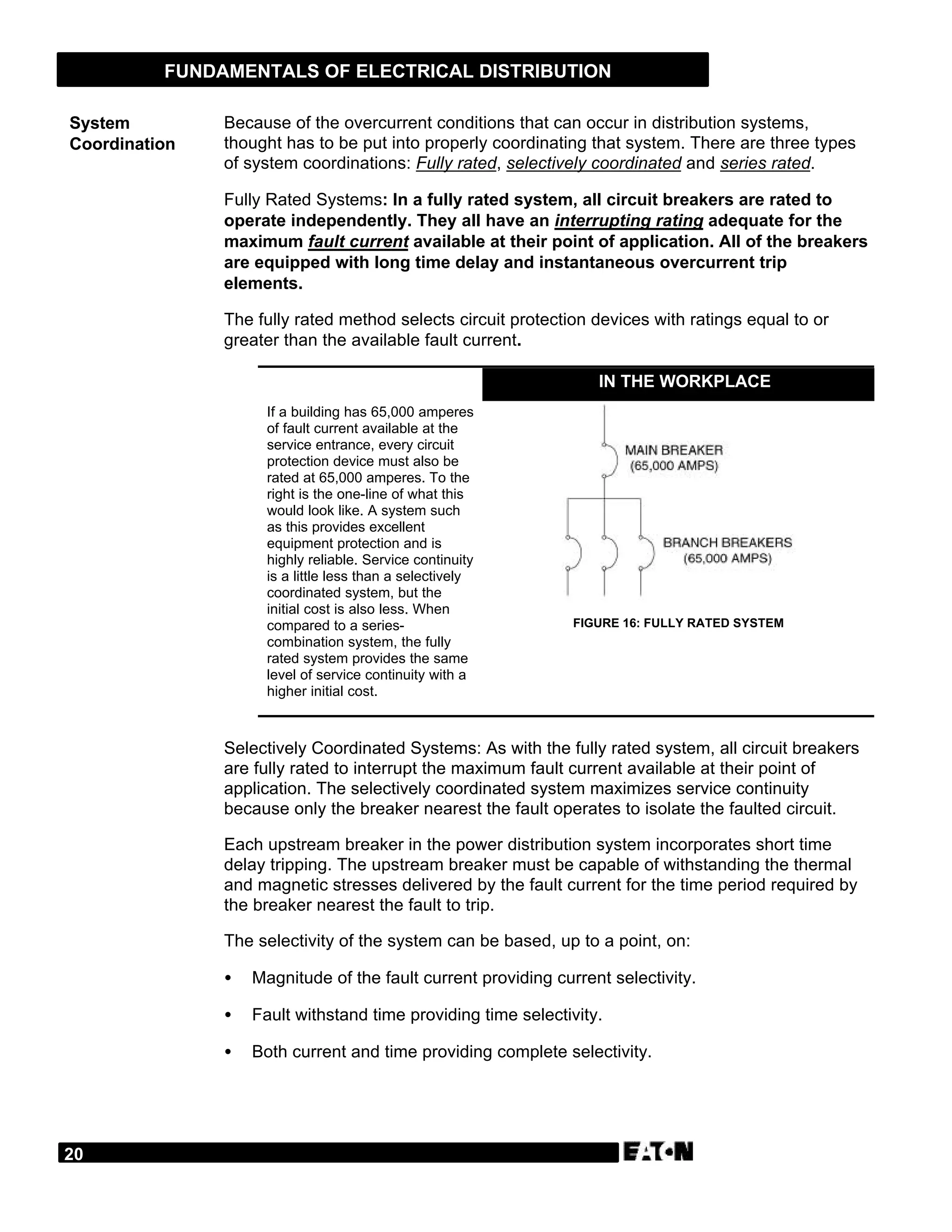 Fundamentals of electrical distribution | PDF