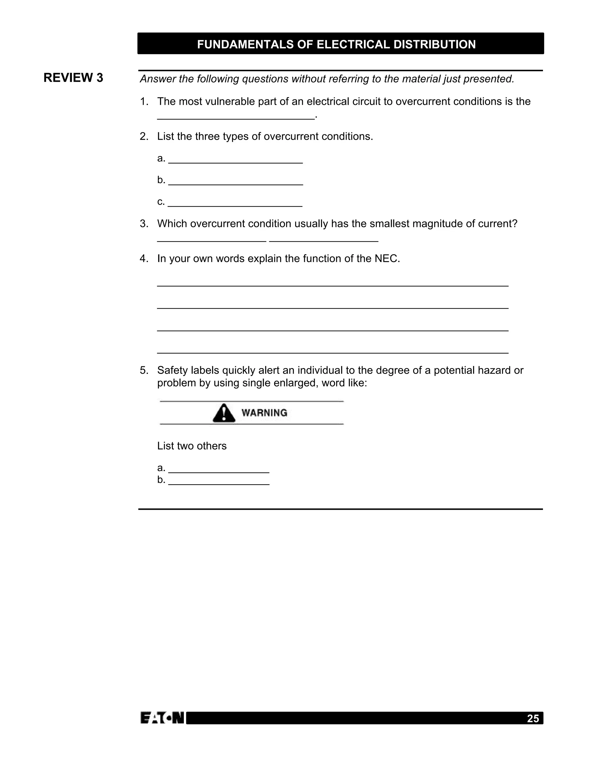 Fundamentals of electrical distribution | PDF