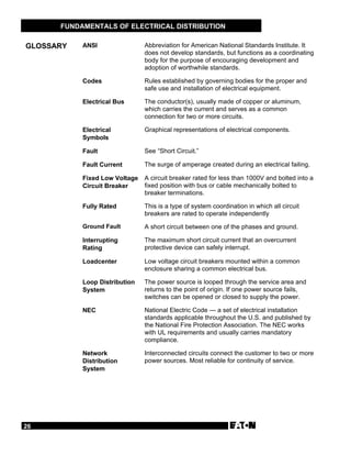 Fundamentals of electrical distribution | PDF