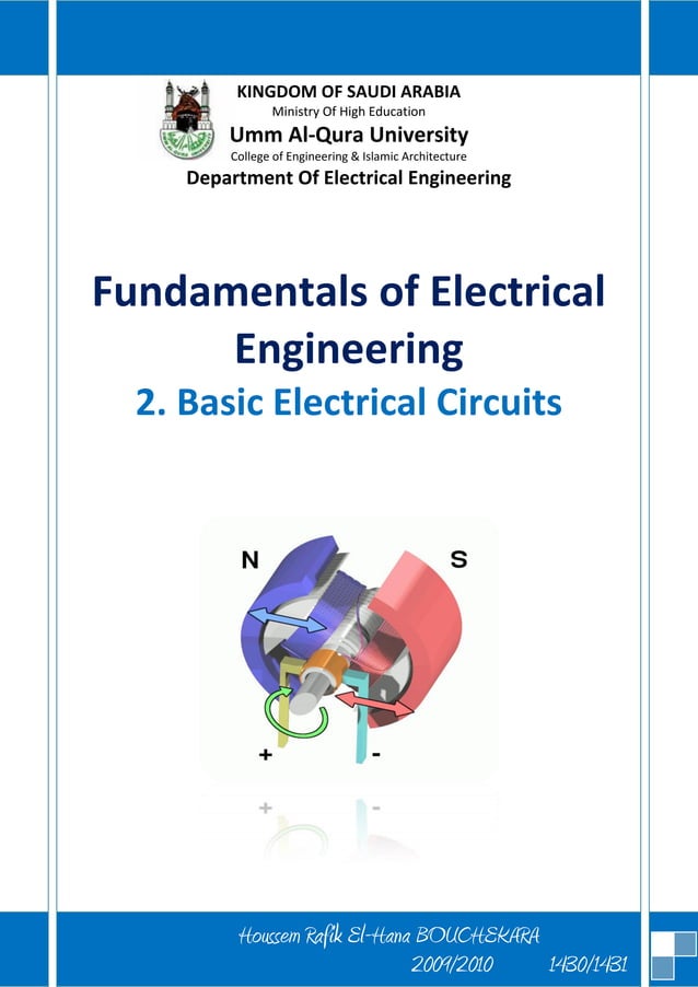 Fundamentals of electrical engineering | PDF