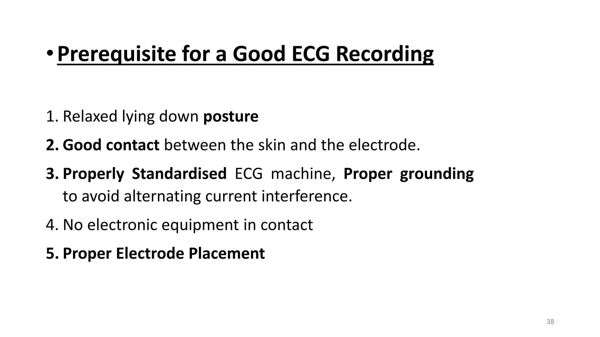 Fundamentals of Electrocardiography | PPTX