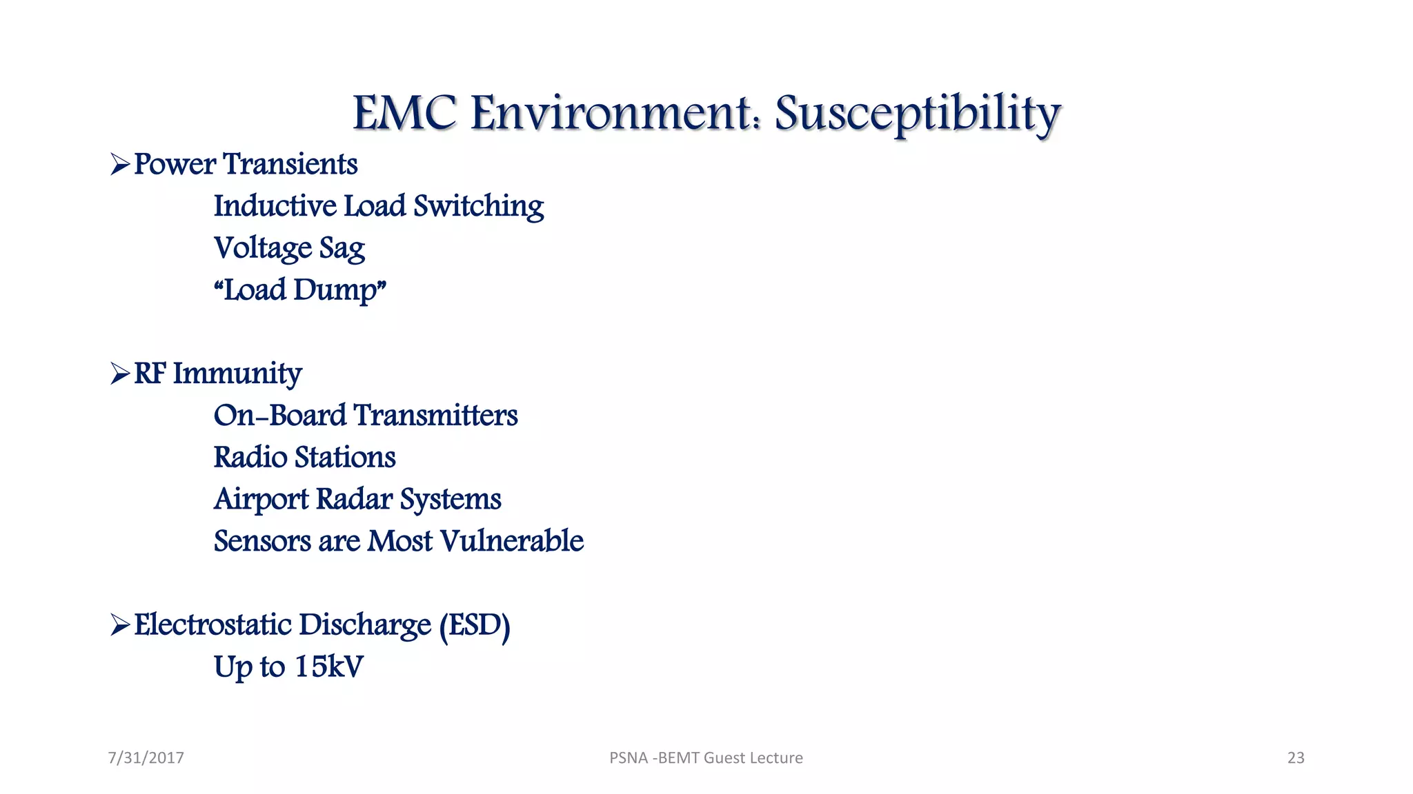 Fundamentals of EMI-EMC and its industrial growth in commercial market ...