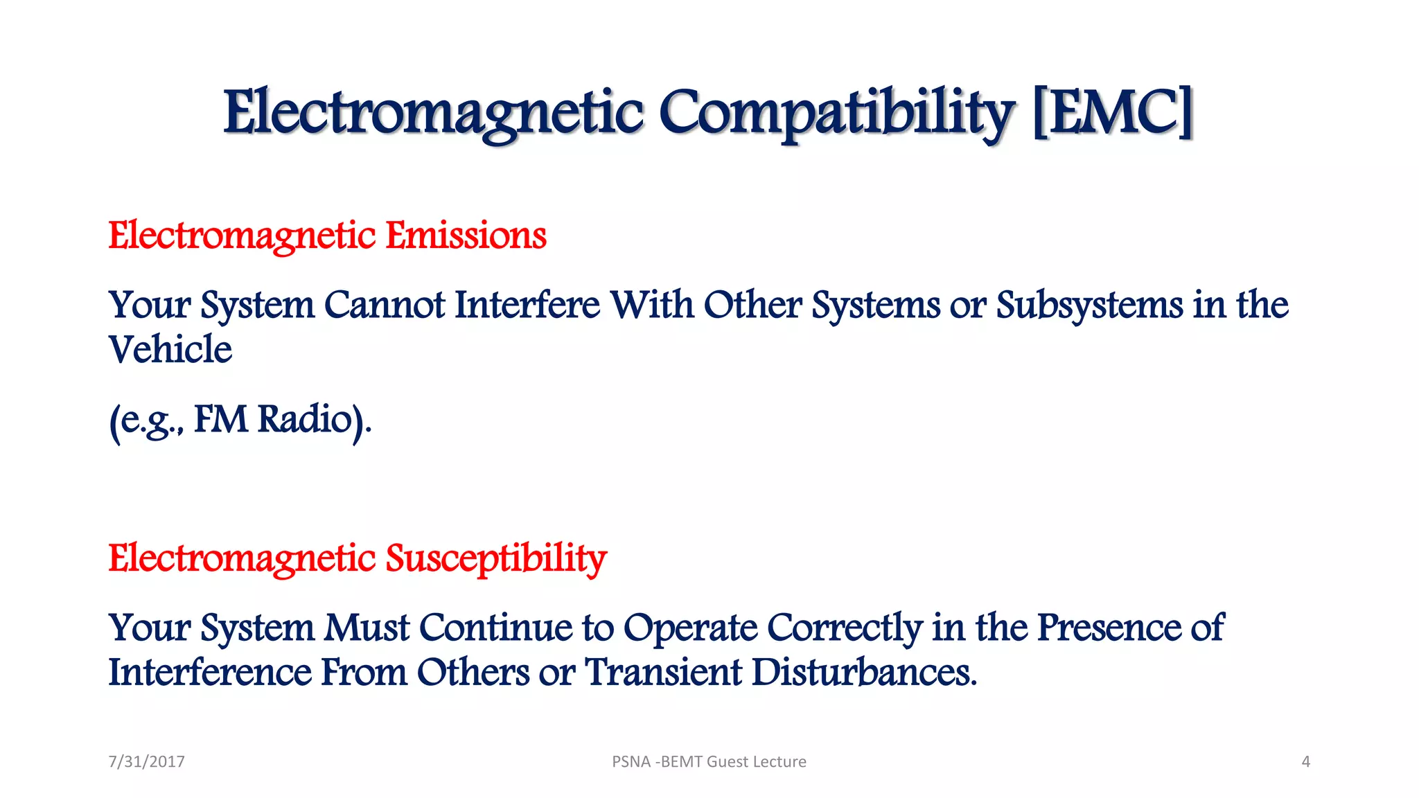 Fundamentals of EMI-EMC and its industrial growth in commercial market ...
