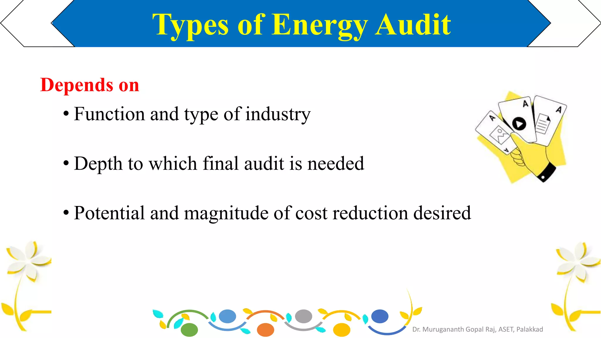 Fundamentals of energy audit | PPT
