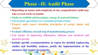 Fundamentals of energy audit | PPT