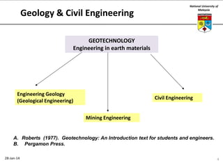 Fundamentals of engineering geology | PDF