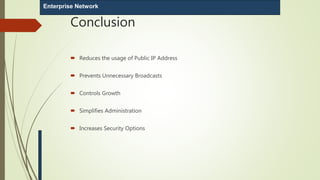 Fundamentals of enterprise TCP/IP Network and Subnetting | PPT