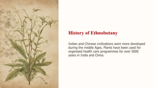 Unveiling the Fundamentals of Ethnobotany – History, Objectives & Scope ...