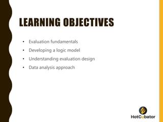 Fundamentals of Program Evaluation | PPT