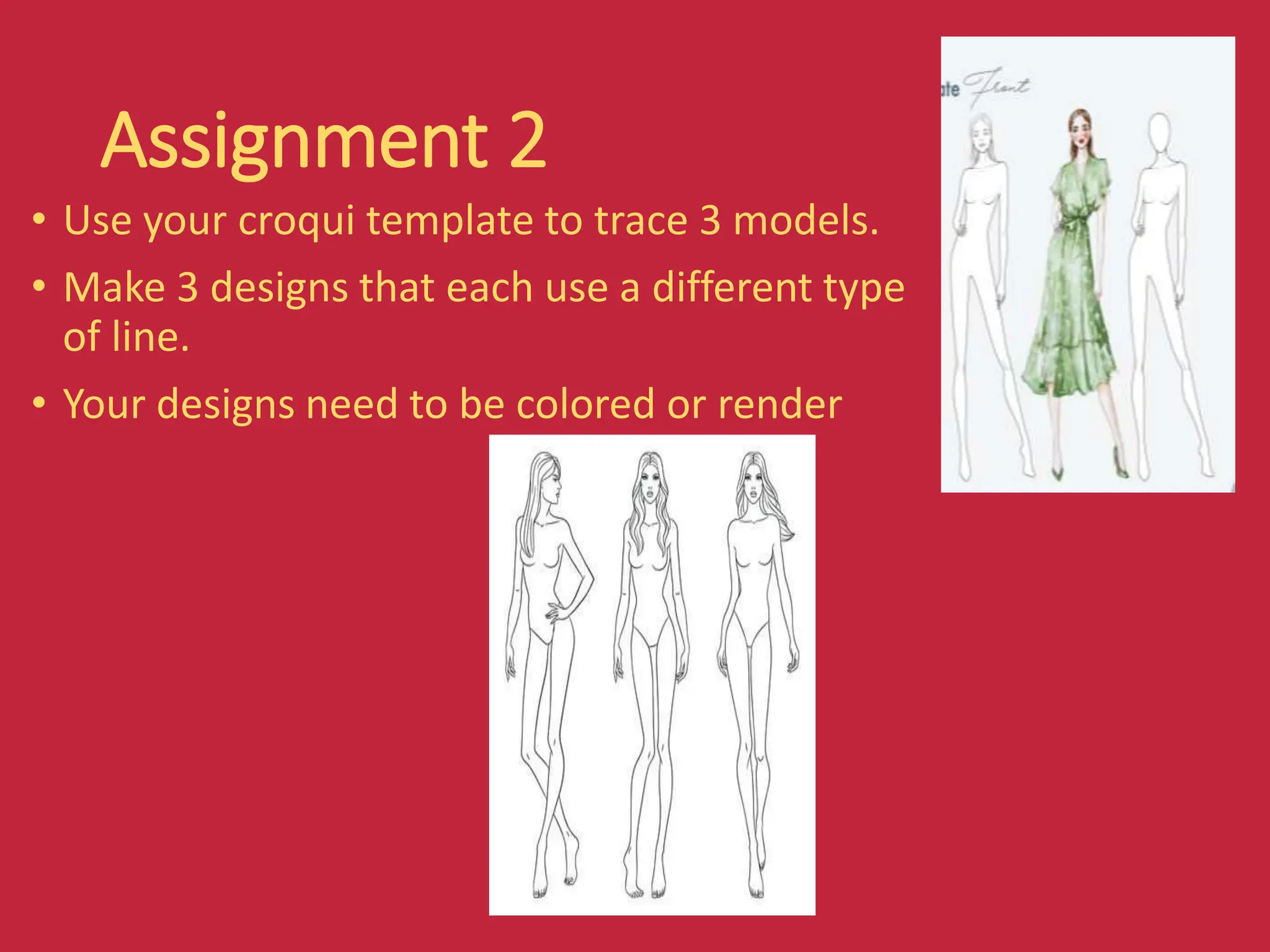 Fundamentals of fashion design such as element and principles of design ...