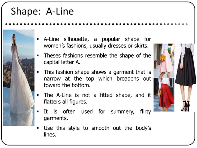 Fundamentals of fashion design such as element and principles of design ...