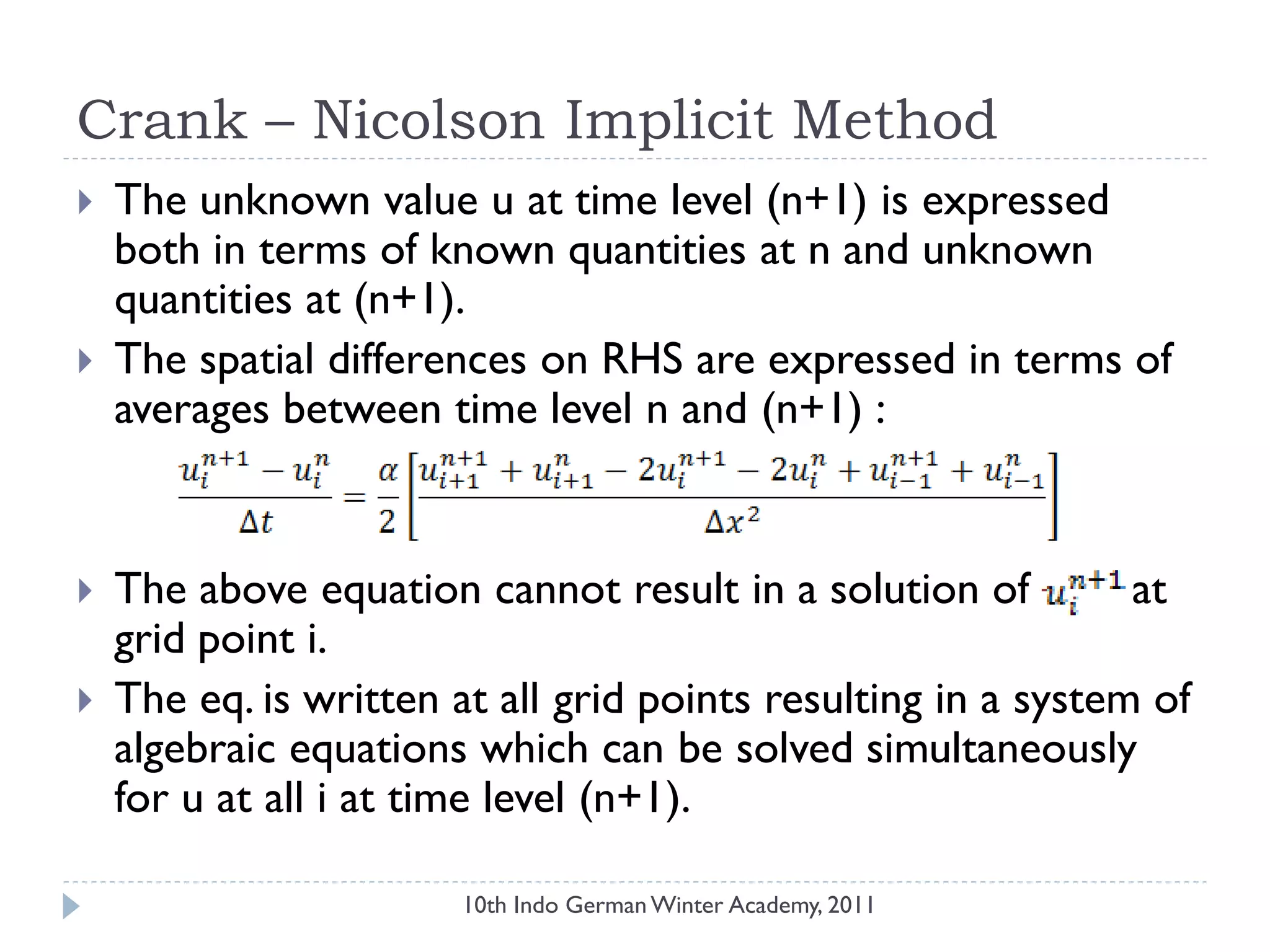 Fundamentals Of Finite Difference Methods Pdf Physics Science